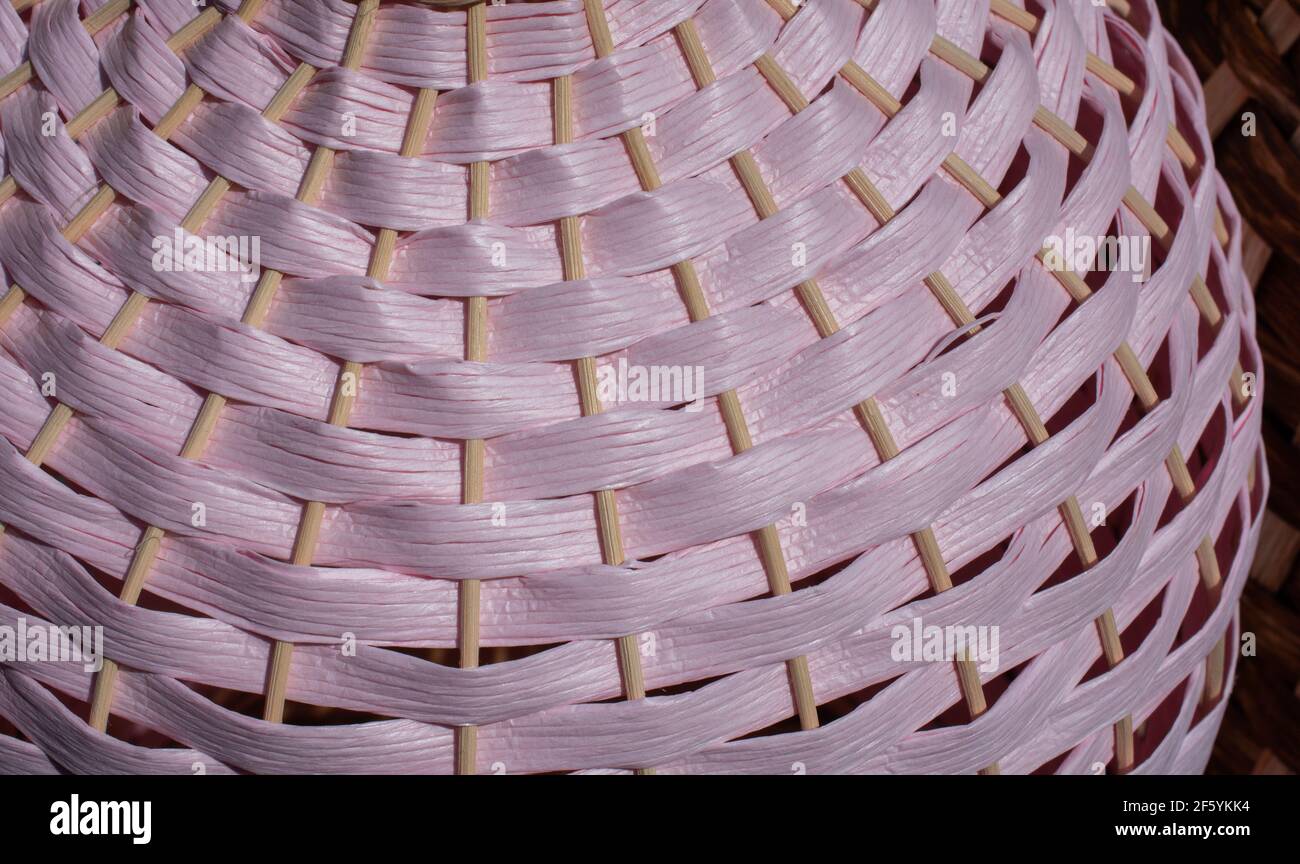 The texture of straw, weaving from straws background Stock Photo - Alamy