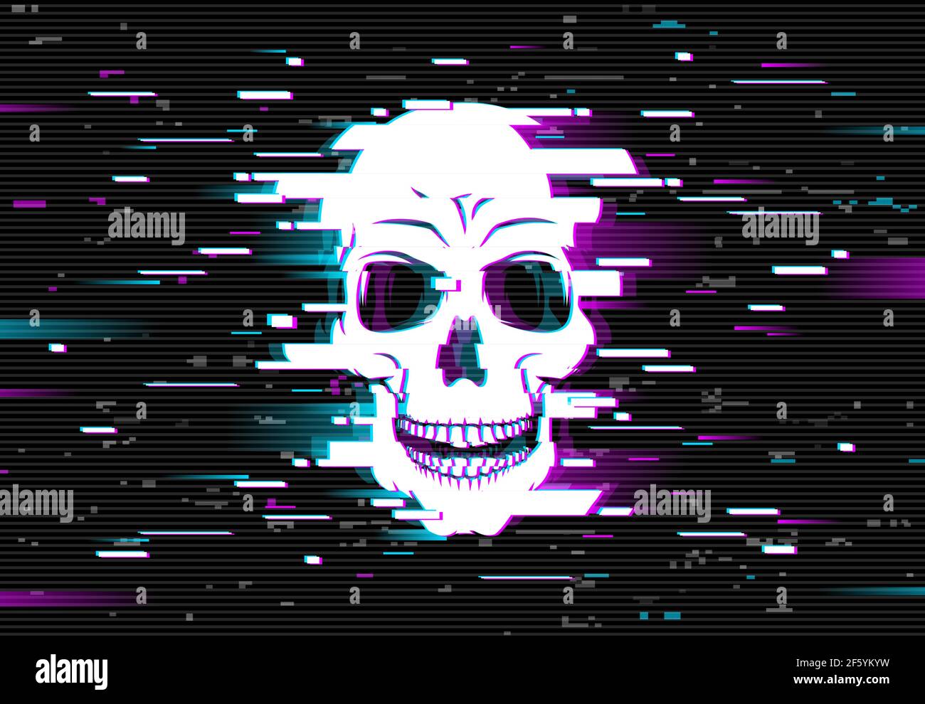 Creepy background video Stock Vector Images - Alamy