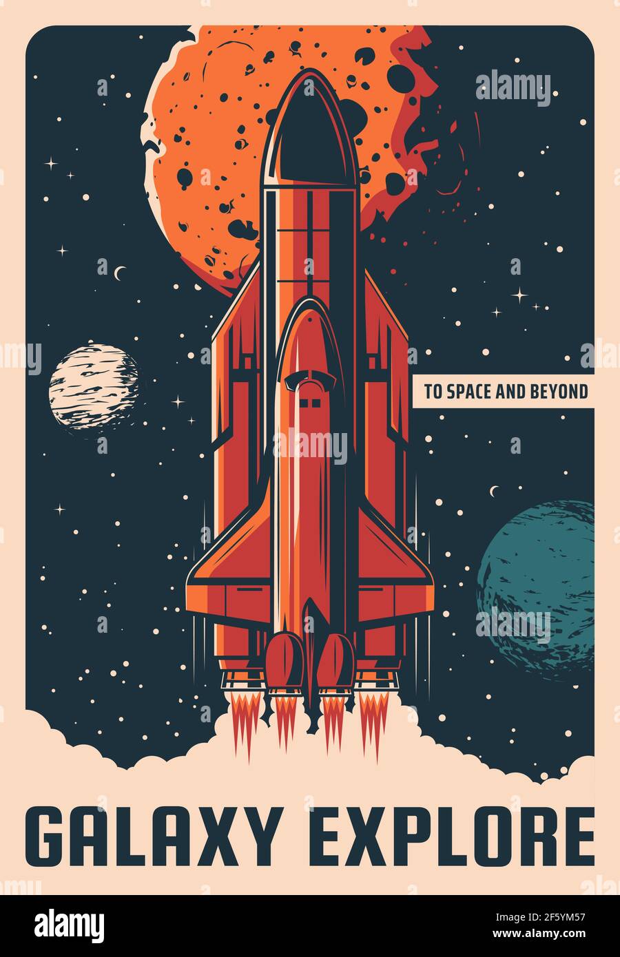 Space Rockets Posters