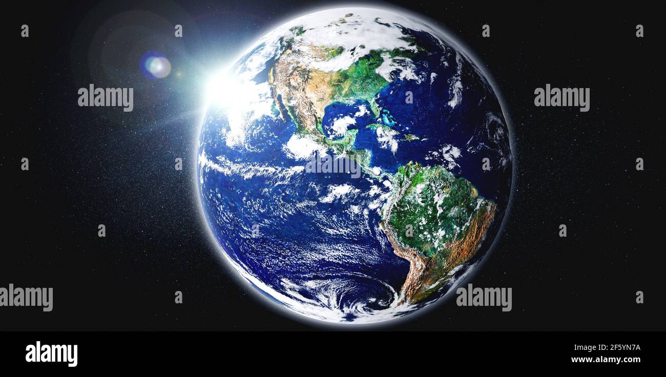 Earth From Space World Planet
