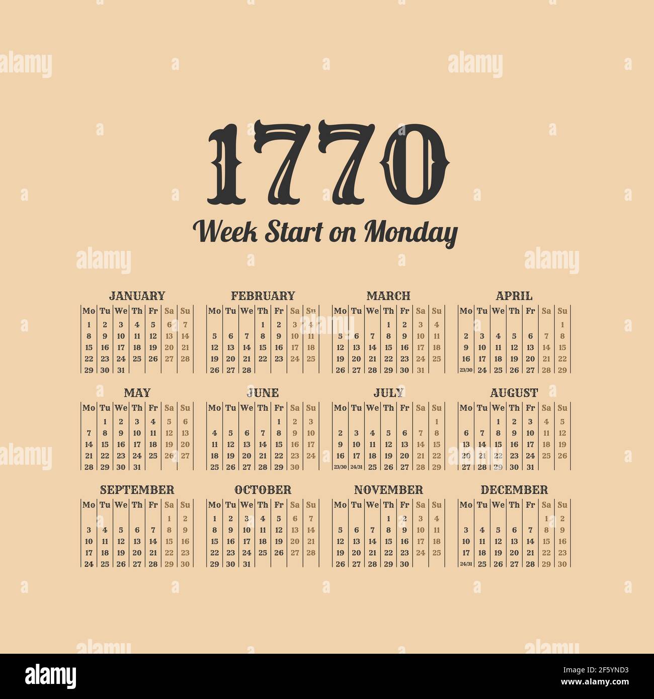 History 1770 Stock Vector Images - Alamy