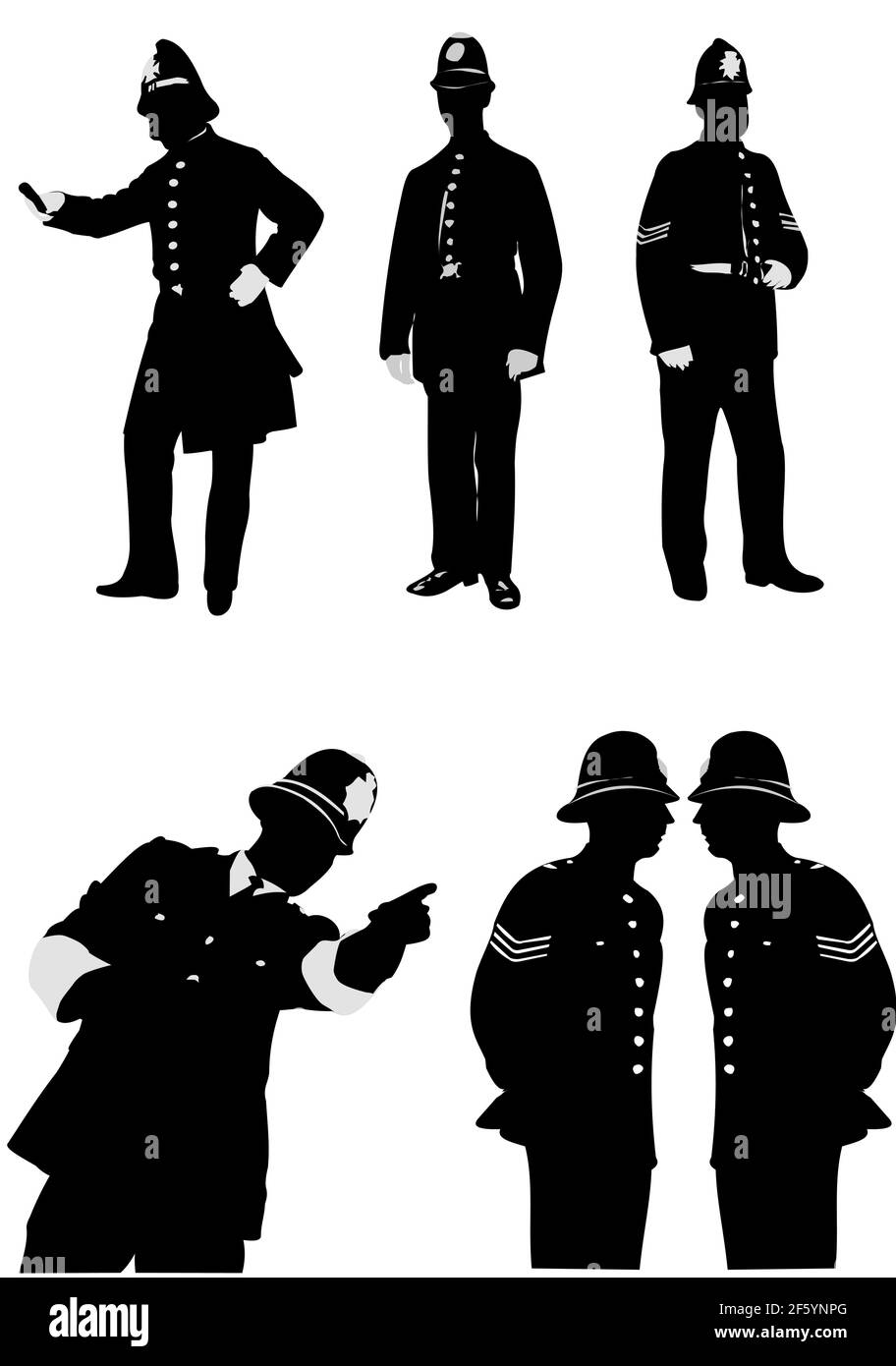 Law policemen enforcement Black and White Stock Photos & Images - Alamy