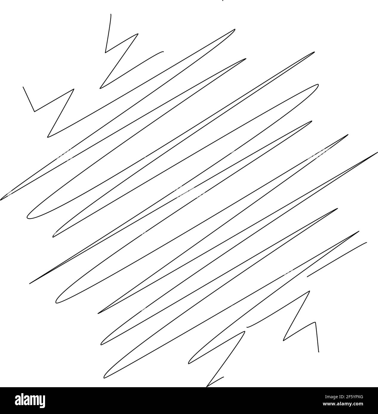 Cartoon squiggly lines Stock Vector Images - Alamy