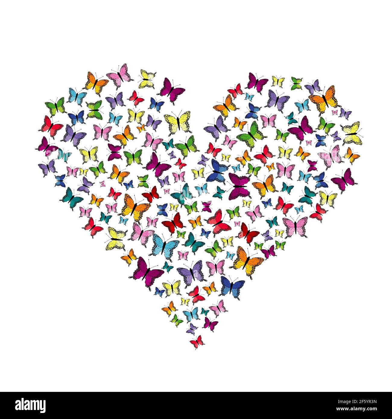 Butterflies flying isolated hi-res stock photography and images - Alamy