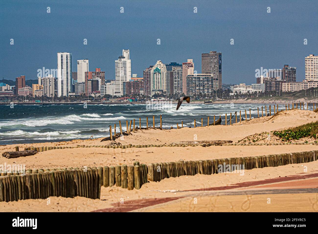 Durbans golden mile south africa travel destination hi-res stock ...