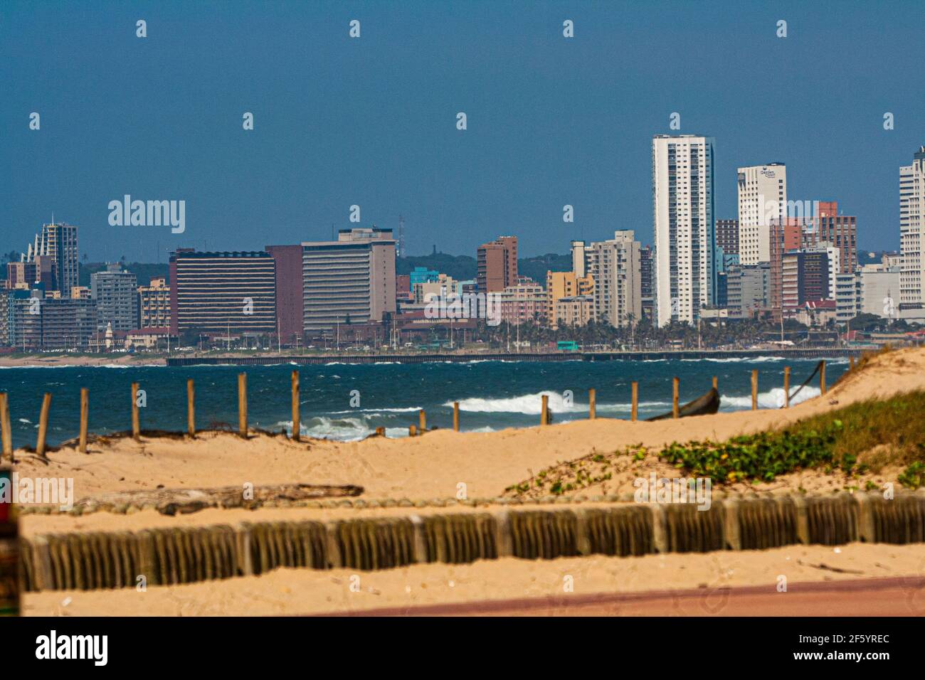 Durbans golden mile south africa travel destination hi-res stock ...