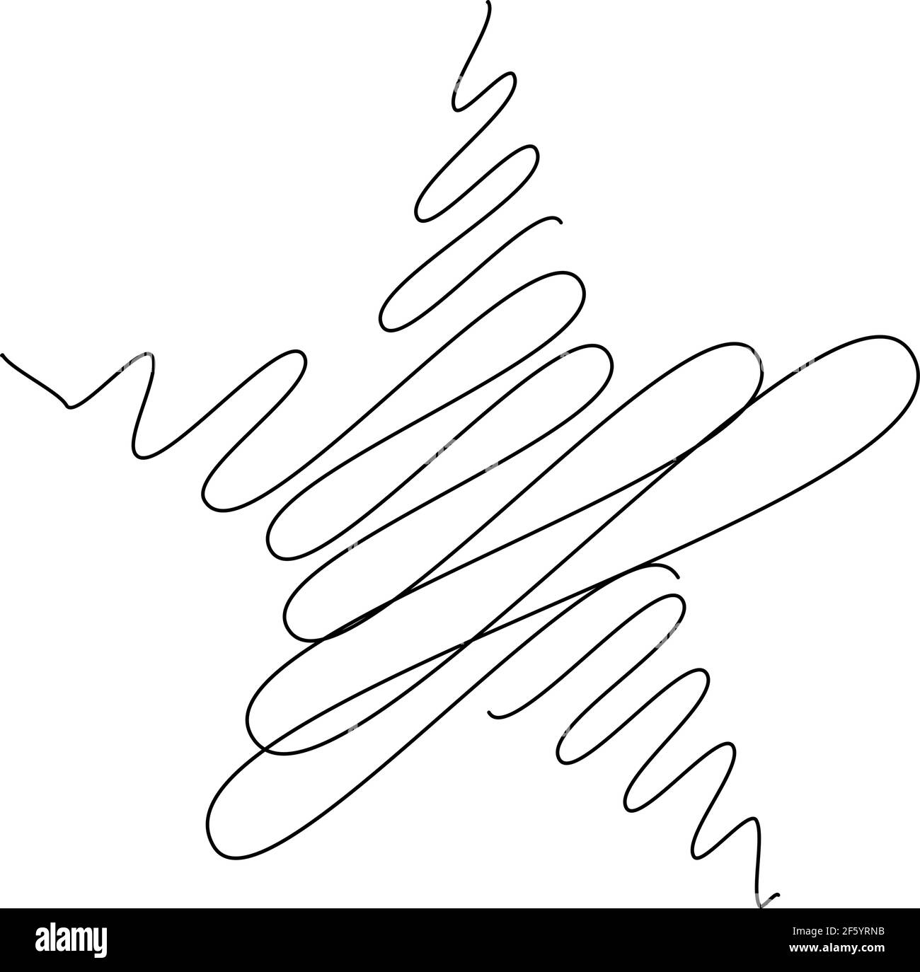 Cartoon squiggly lines Stock Vector Images - Alamy