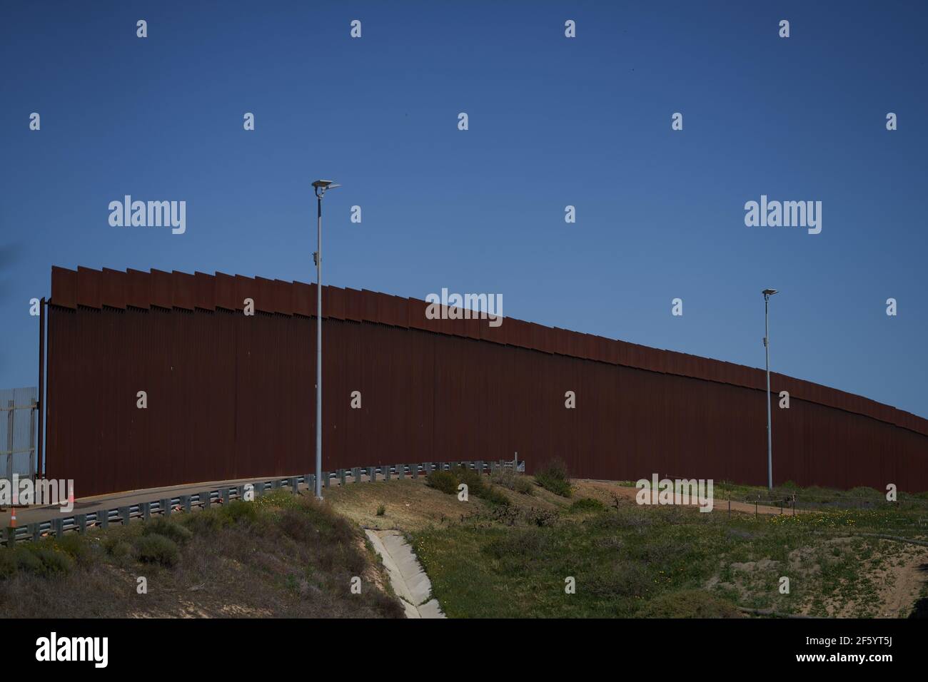 Tijuana, Mexico. 28th Mar, 2021. The Border Wall in Tijuana, Mexico ...