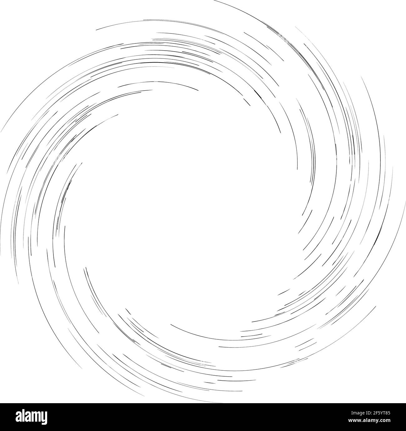 Spiral, swirl, twirl design element. Rotating radiAL lines — Stock ...