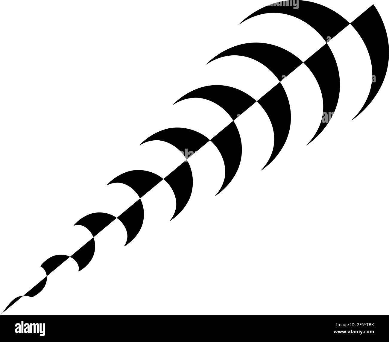 Distortion wavy, waving lines abstract design element — Stock vector ...