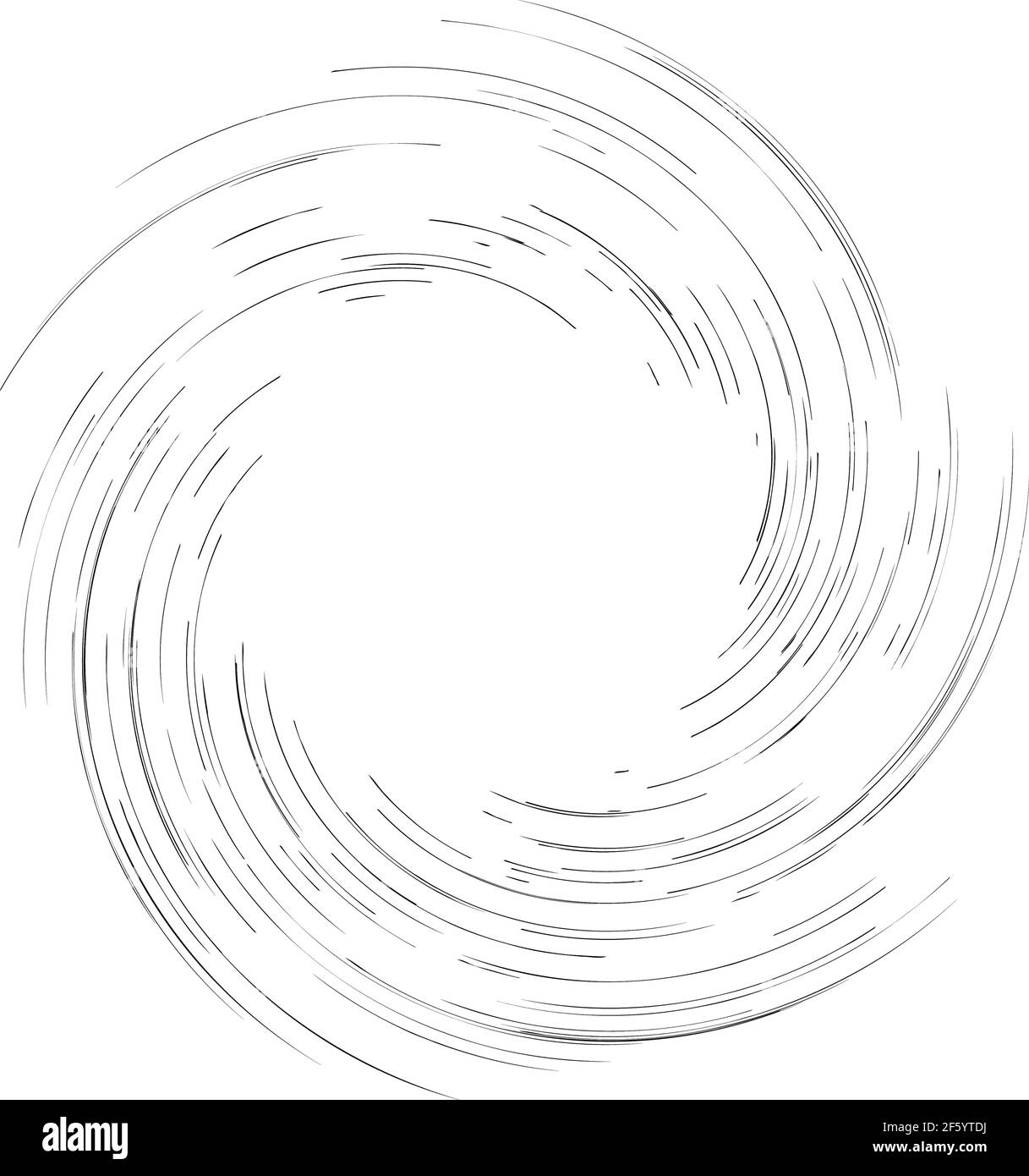 Spiral, swirl, twirl design element. Rotating radiAL lines — Stock ...