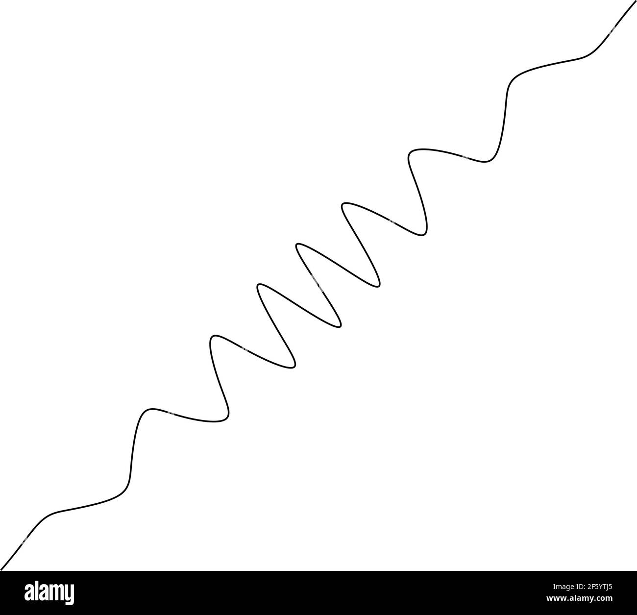 Distortion wavy, waving lines abstract design element — Stock vector ...