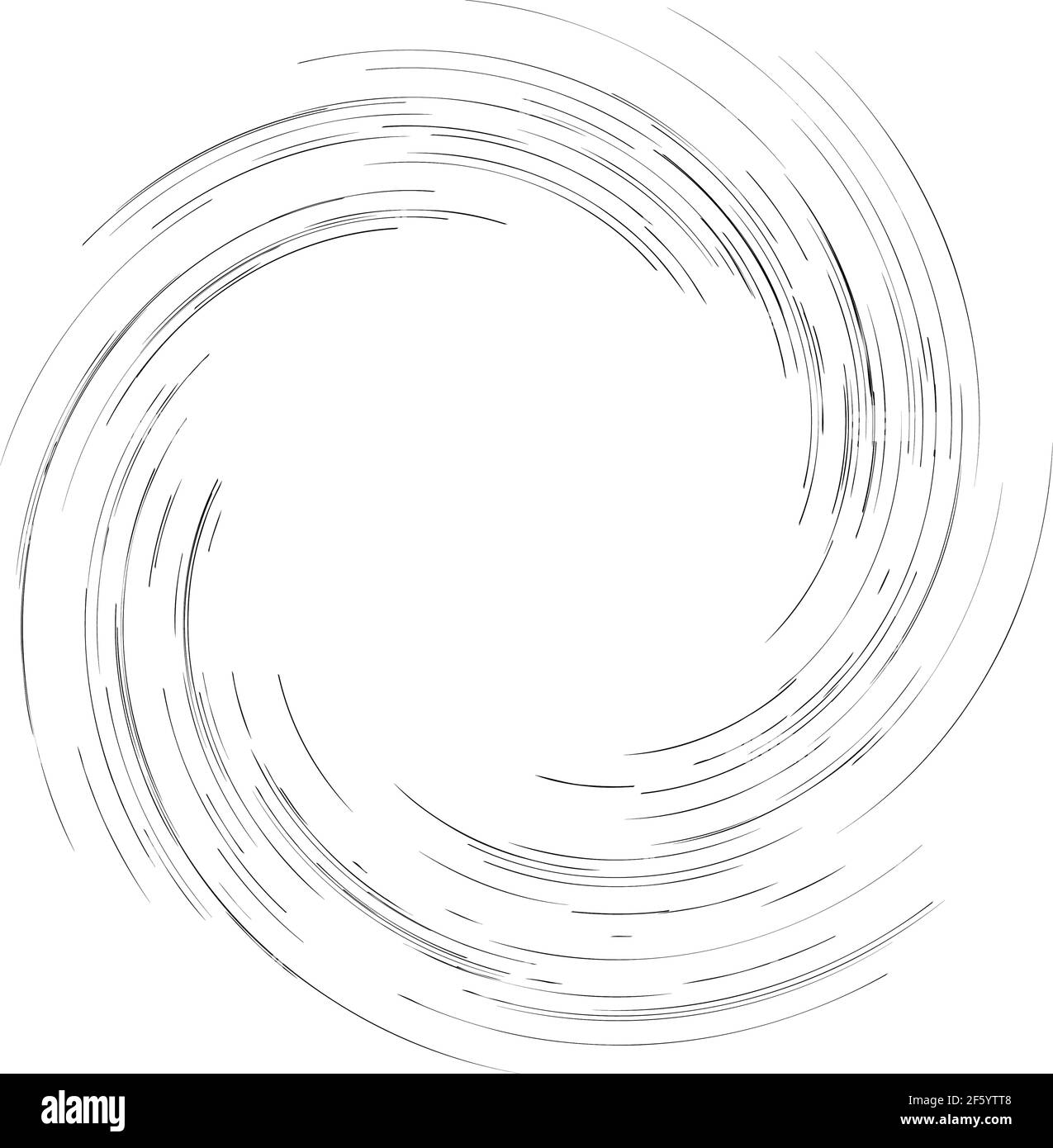 Spiral, swirl, twirl design element. Rotating radiAL lines — Stock ...