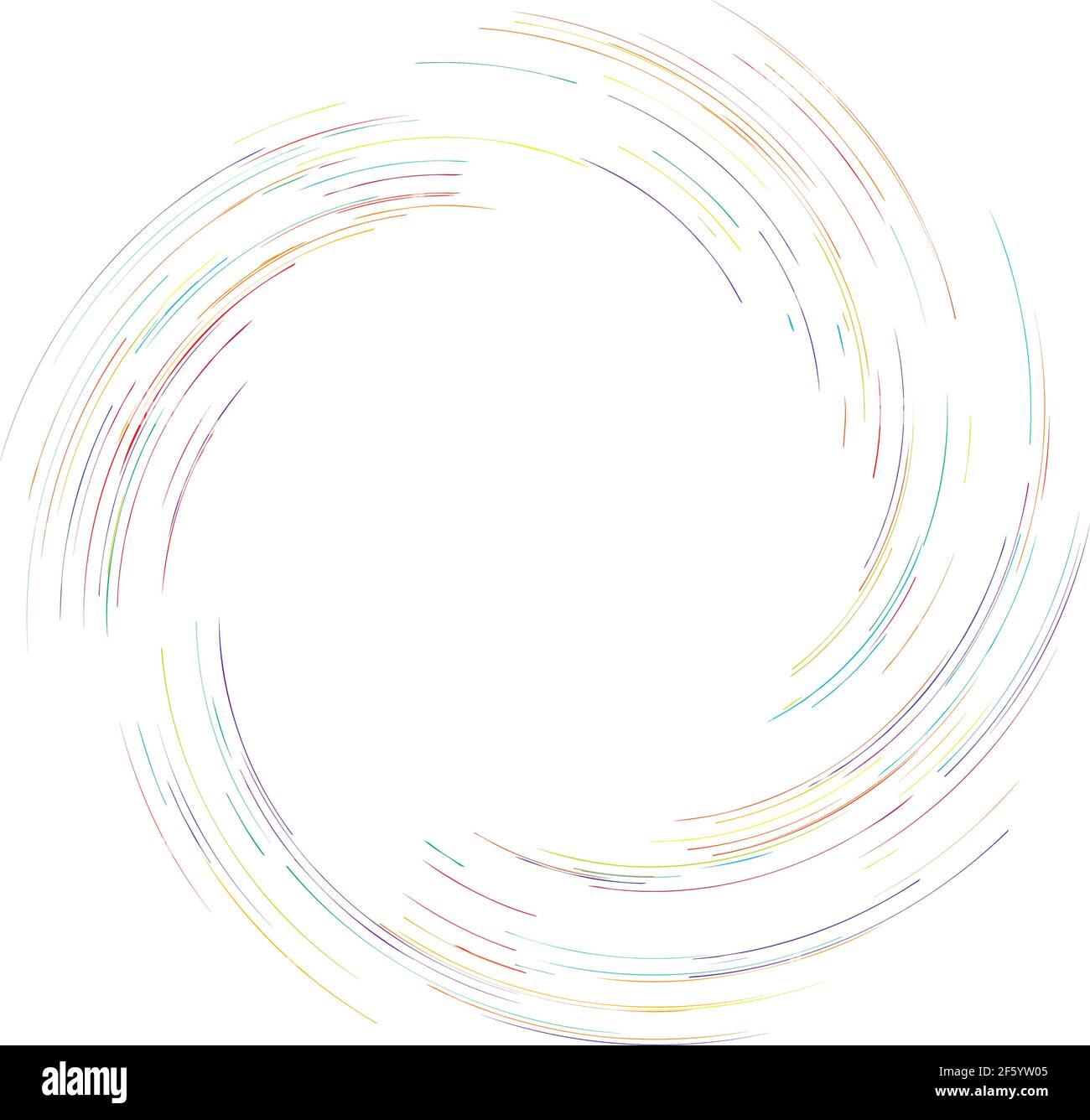 Spiral, swirl, twirl design element. Rotating radiAL lines — Stock ...