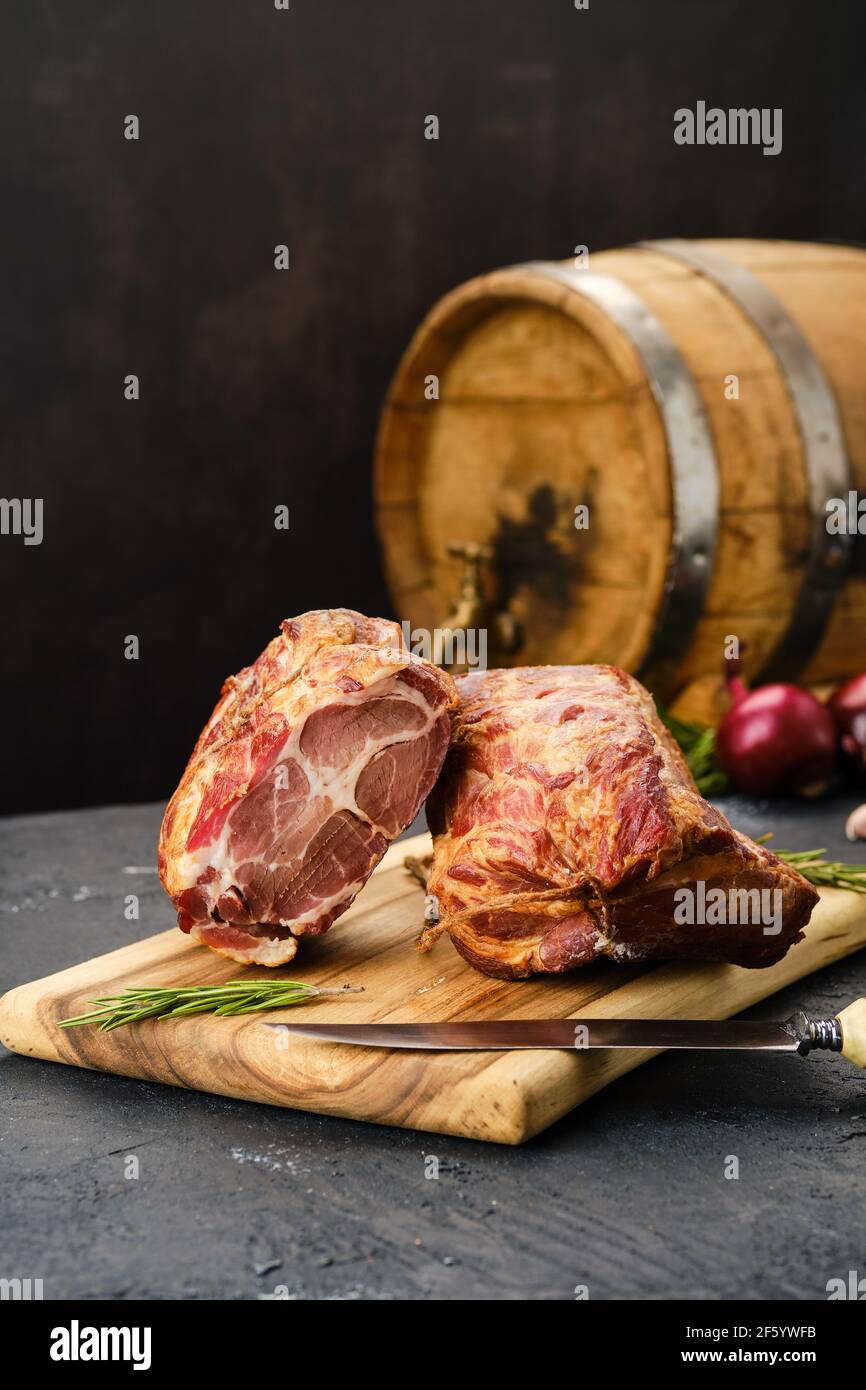 Air dried lamb hi-res stock photography and images - Alamy