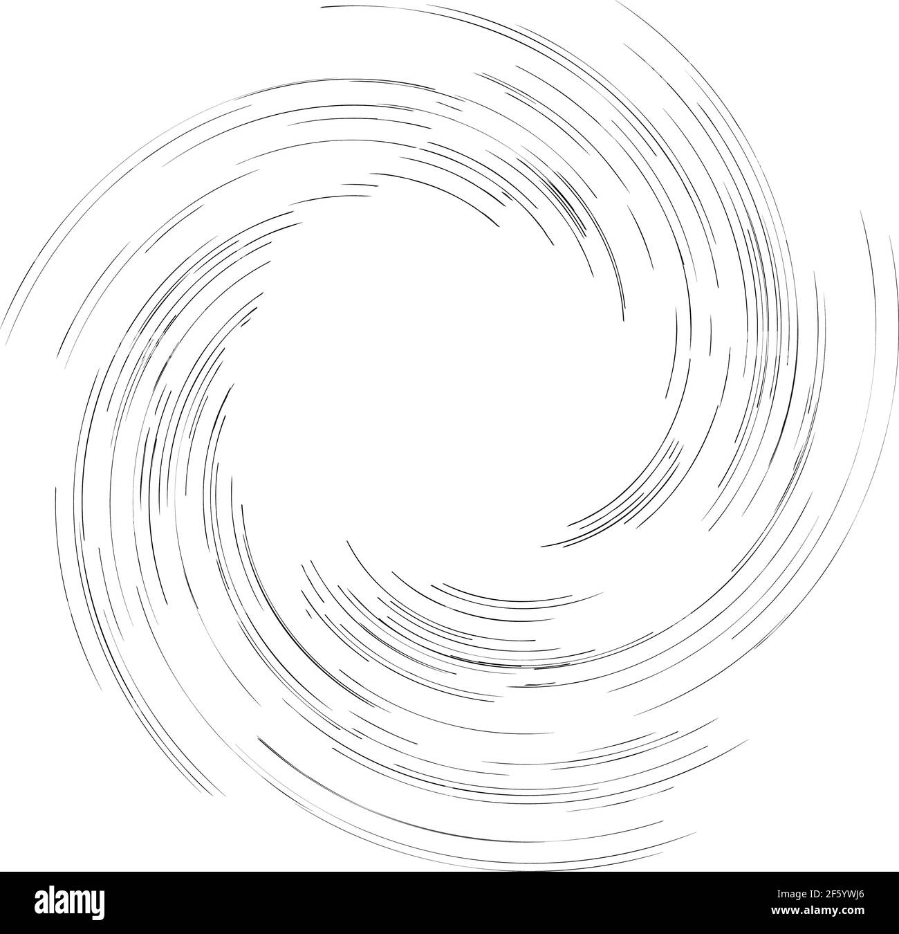 Spiral, swirl, twirl design element. Rotating radiAL lines — Stock ...