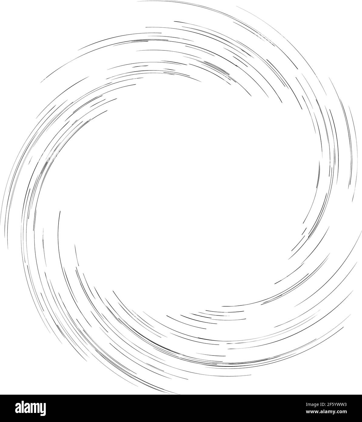 Spiral, swirl, twirl design element. Rotating radiAL lines — Stock ...