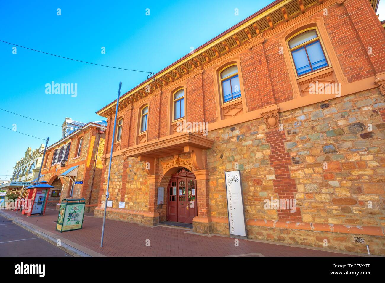 York Courthouse Complex Stock Photo - Alamy
