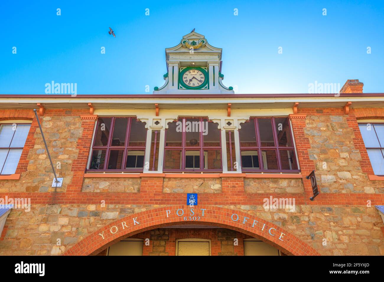 York Post Office clock Stock Photo - Alamy