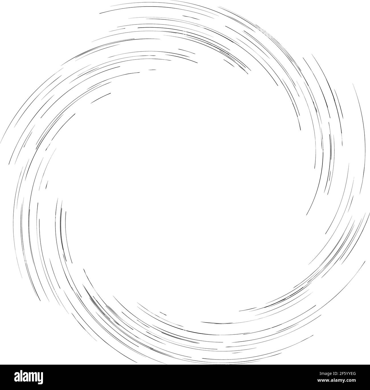 Spiral, swirl, twirl design element. Rotating radiAL lines — Stock ...