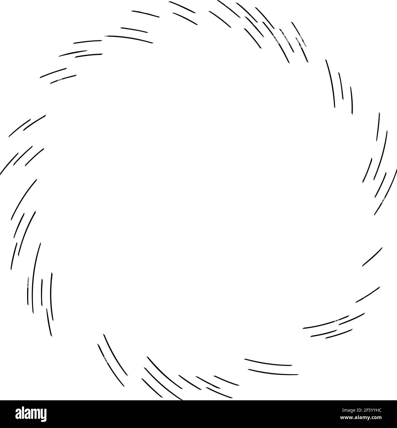 Spiral, swirl, twirl design element. Rotating radiAL lines — Stock ...