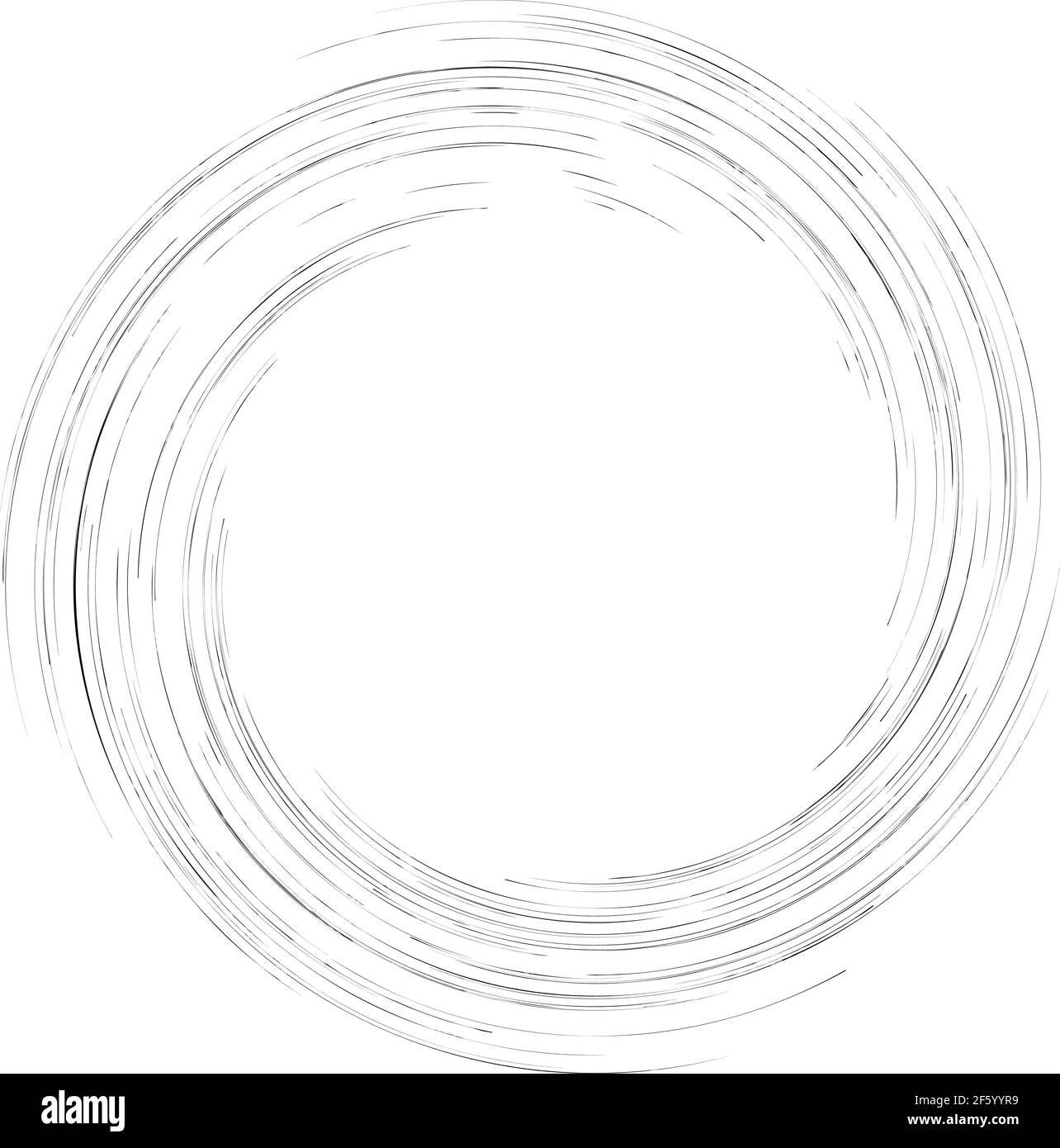 Spiral, swirl, twirl design element. Rotating radiAL lines — Stock ...