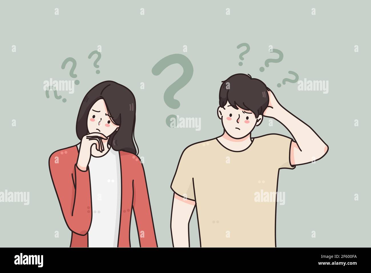 Cartoon boy asking question hi-res stock photography and images - Alamy