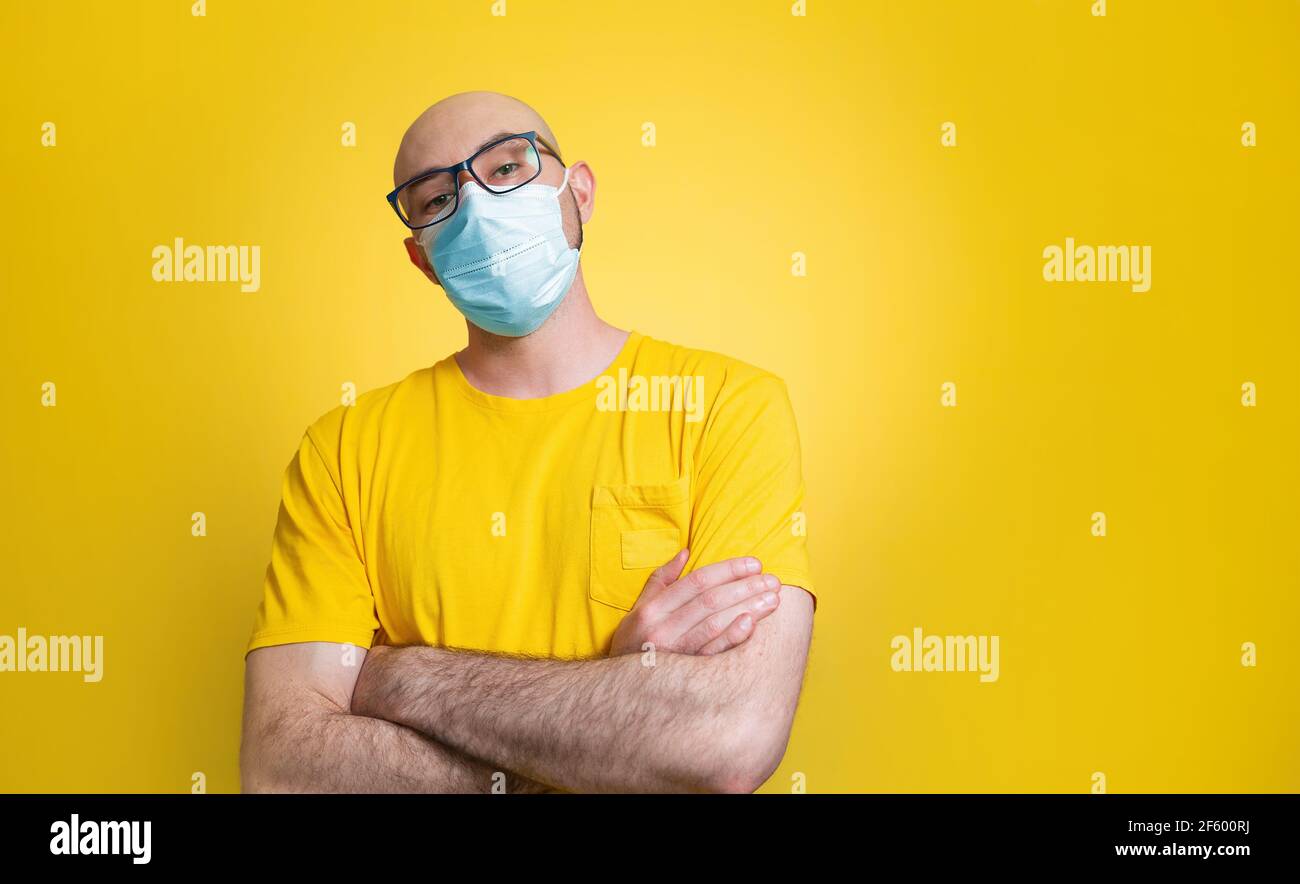 Bald man hi hi-res stock photography and images - Alamy
