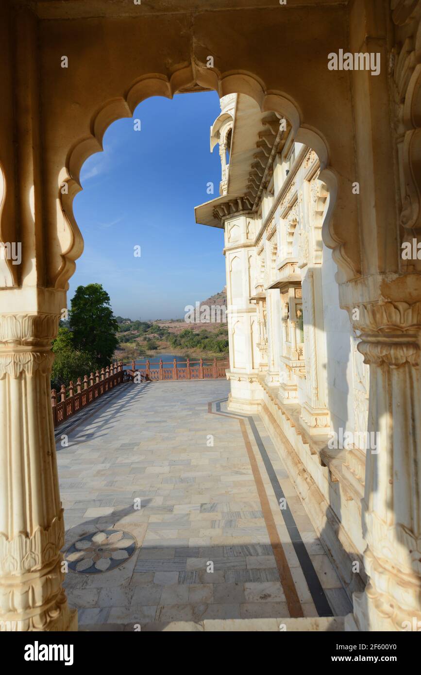 The Jaswant Thada cenotaph in Jodhpur, Rajasthan, India Stock Photo - Alamy