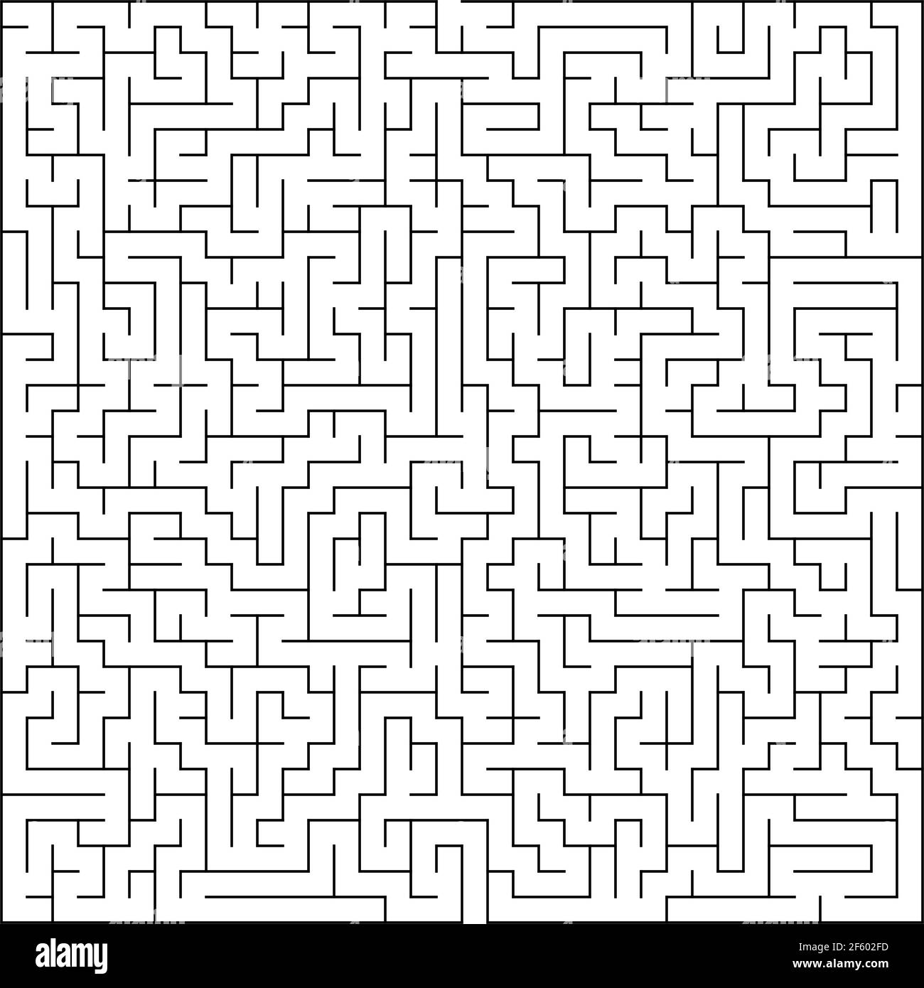Maze, labyrinth puzzle game. Riddle, brain-teaser game concept ...