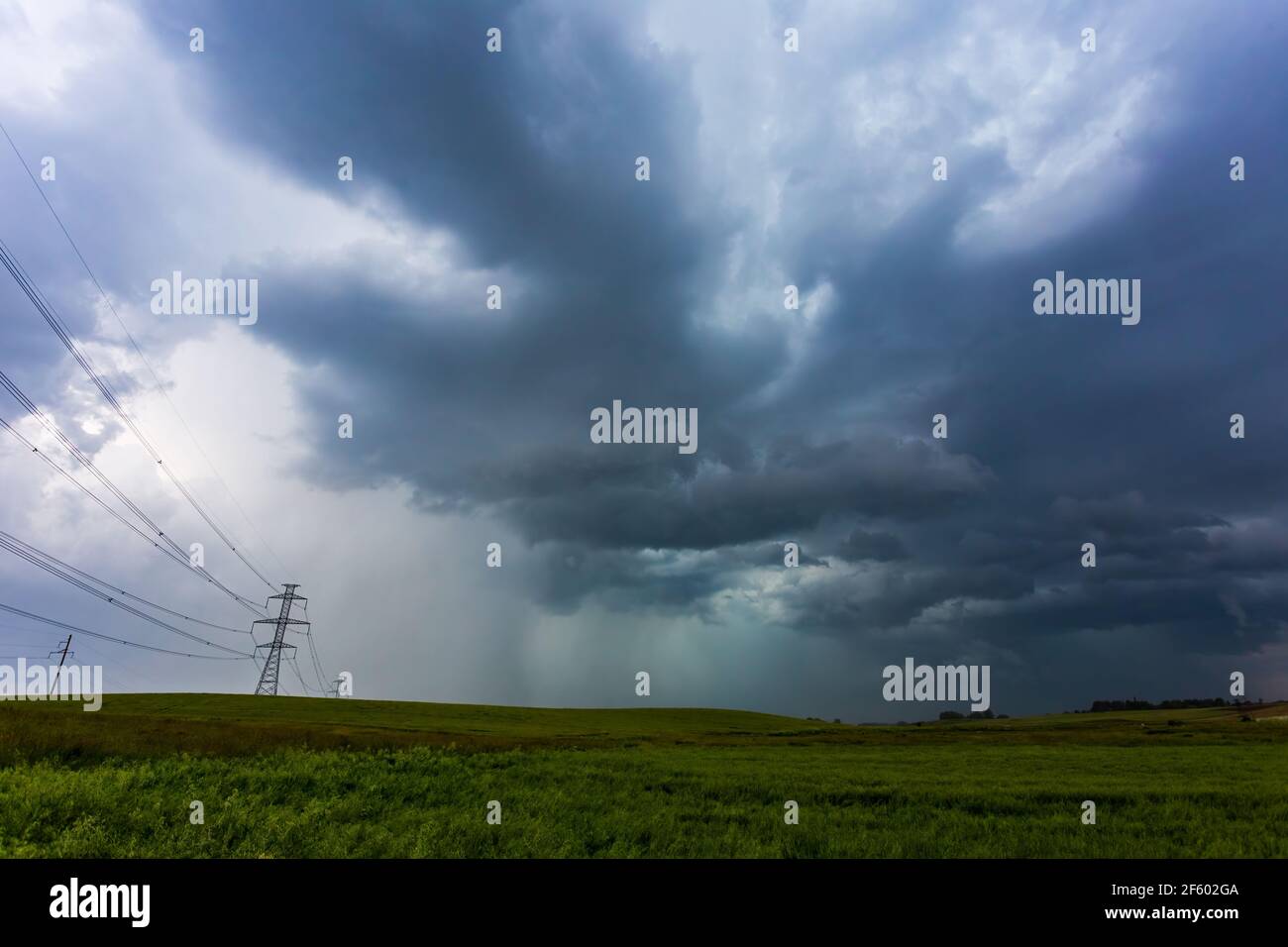 Intense summer storm hi-res stock photography and images - Alamy