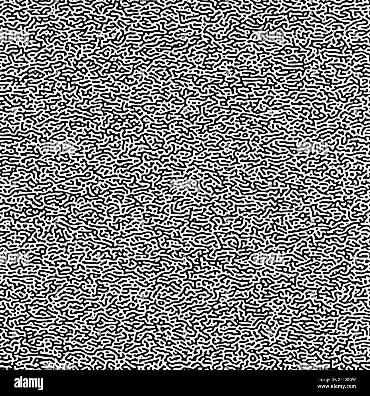 Cyclic Symmetric Multiscale Turing Pattern. Monochrome texture Stock ...