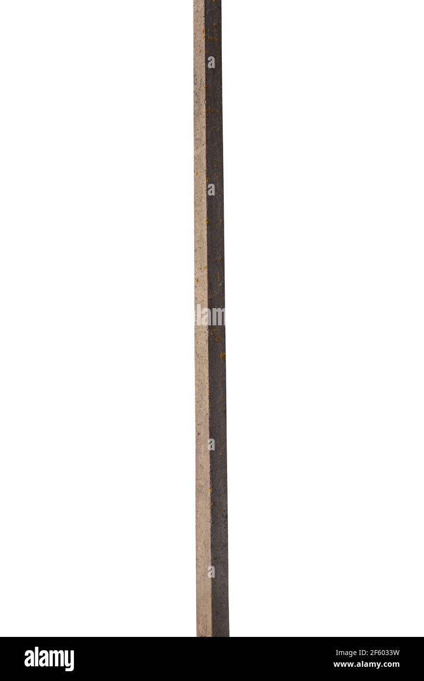 concrete pillar isolated on a white background. High quality photo ...