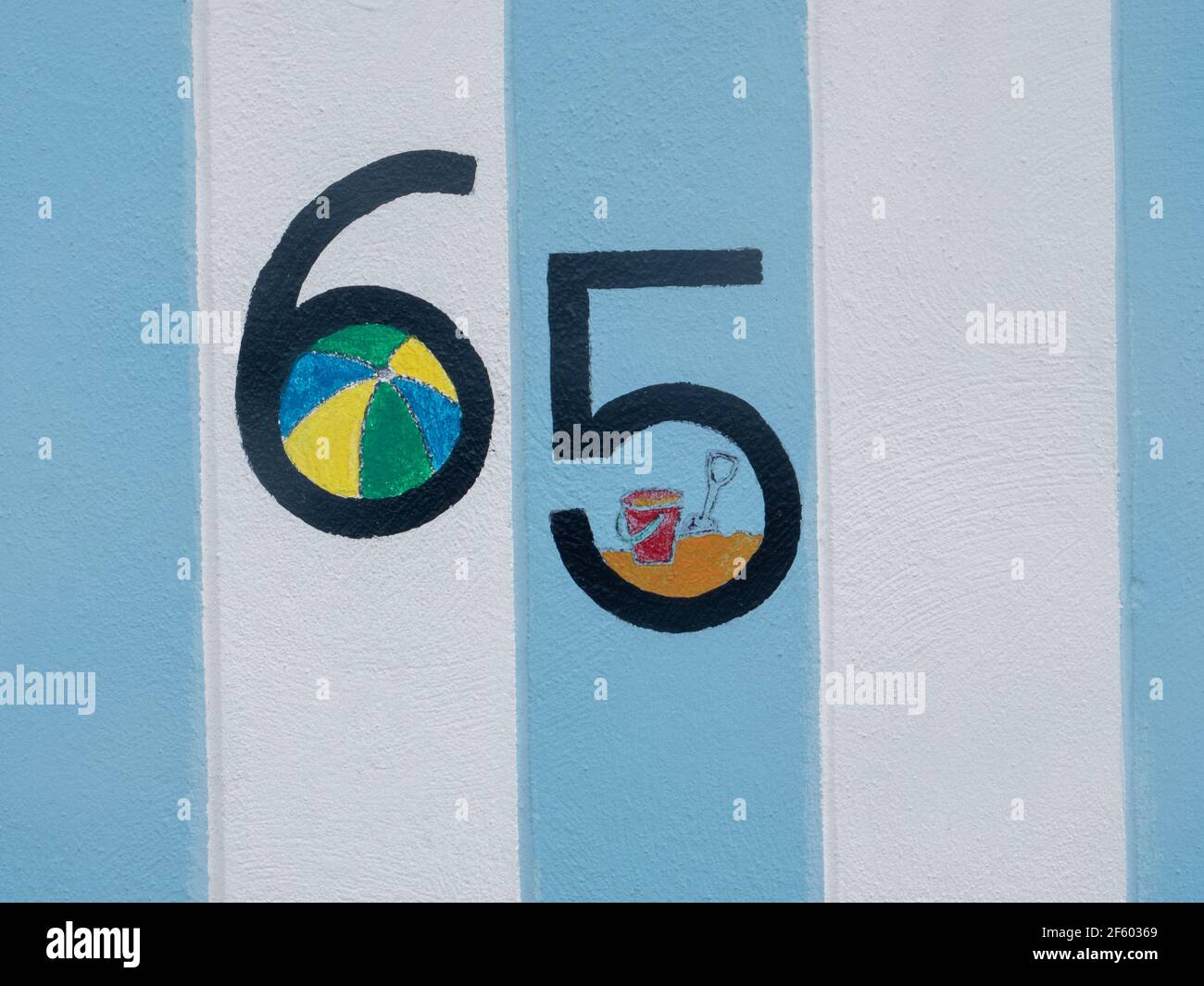 Written on white stripes hi-res stock photography and images - Alamy