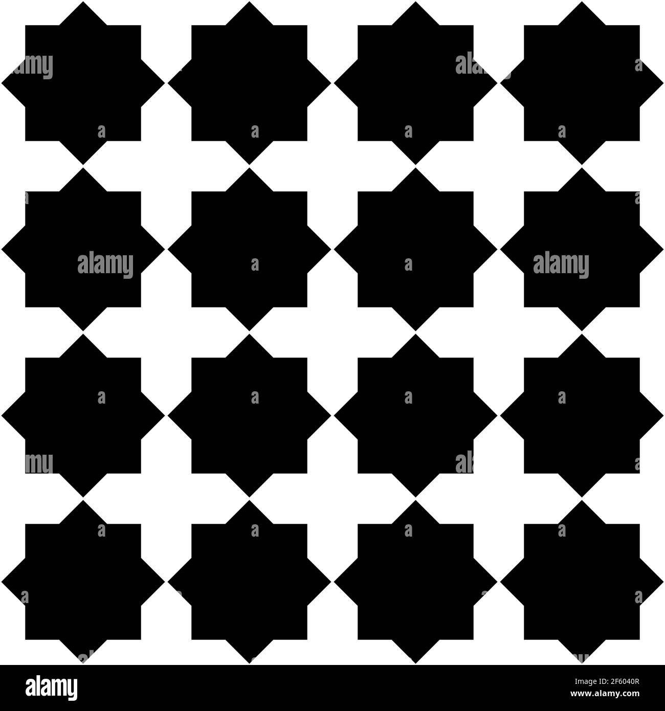 Repeatable, seamless star, star shape pattern, background — Stock ...