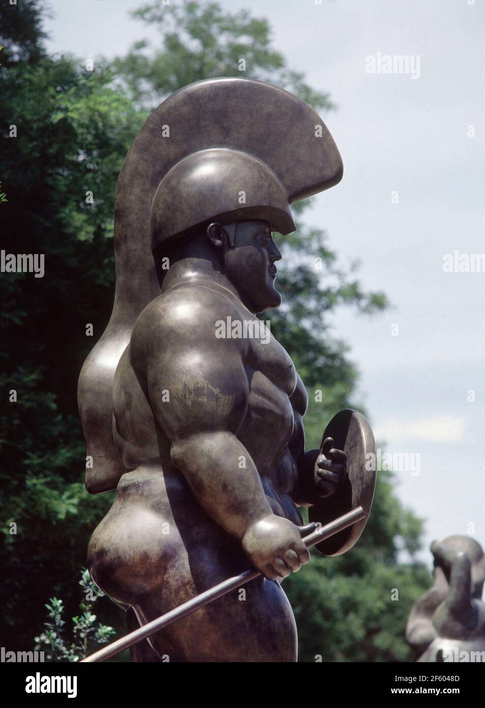 ESCULTURA-GUERRERO. Author: FERNANDO BOTERO ANGULO (1932-). Location ...