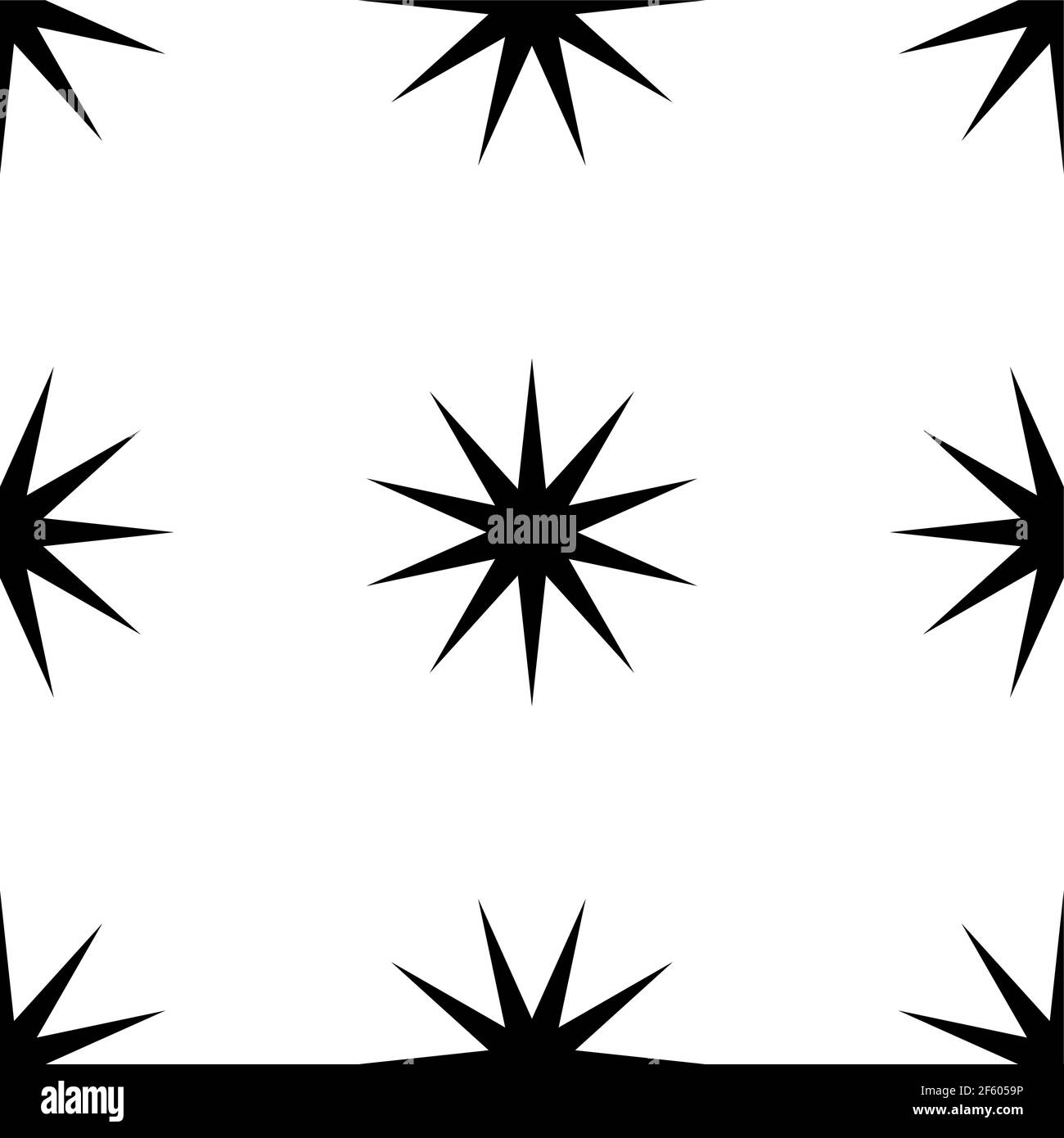 Repeatable, seamless star, star shape pattern, background — Stock ...