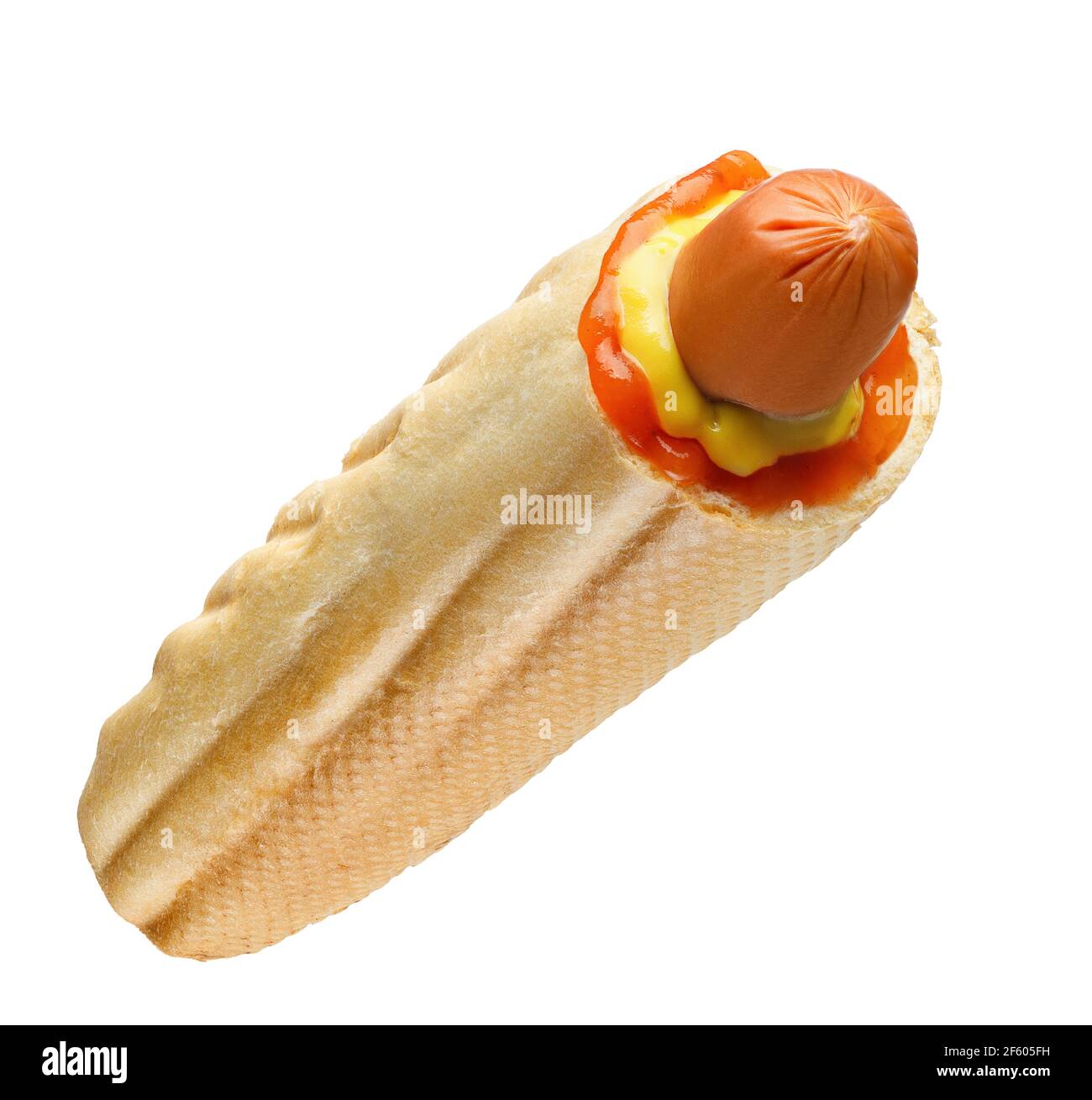 Food french hot dog Cut Out Stock Images & Pictures - Alamy