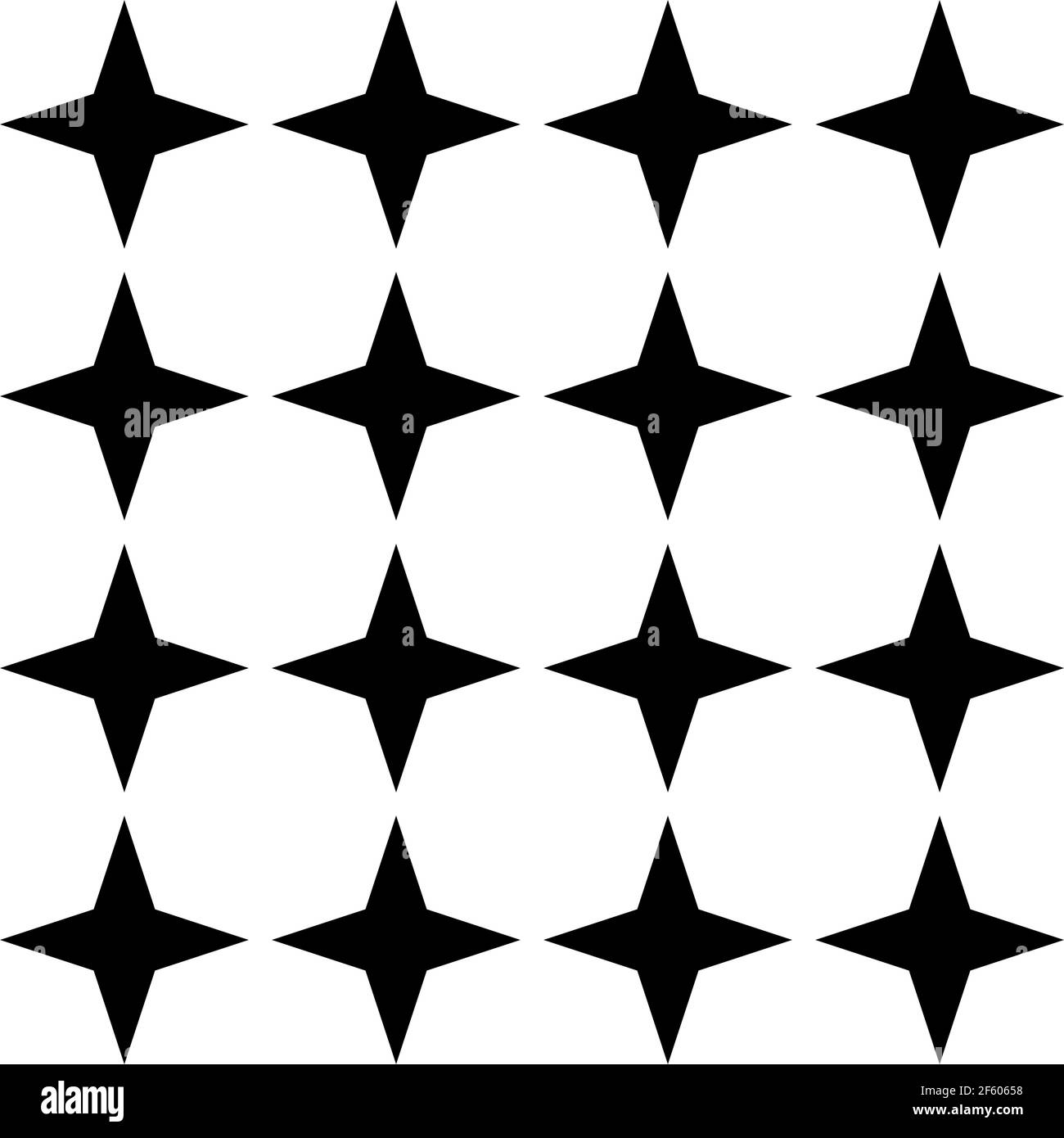 Repeatable, seamless star, star shape pattern, background — Stock ...
