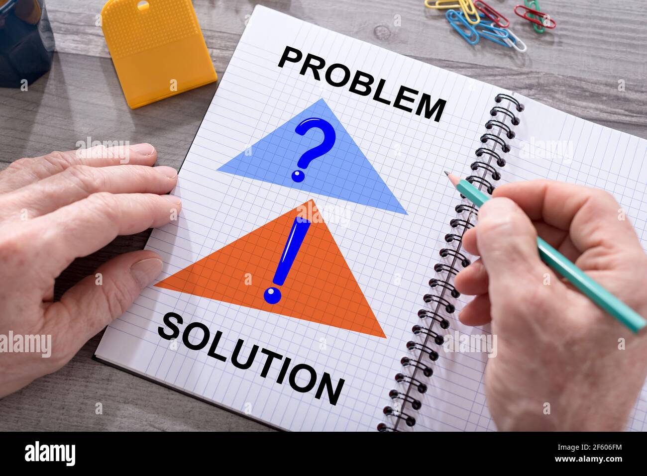 Problem solving concept drawn hi-res stock photography and images - Alamy