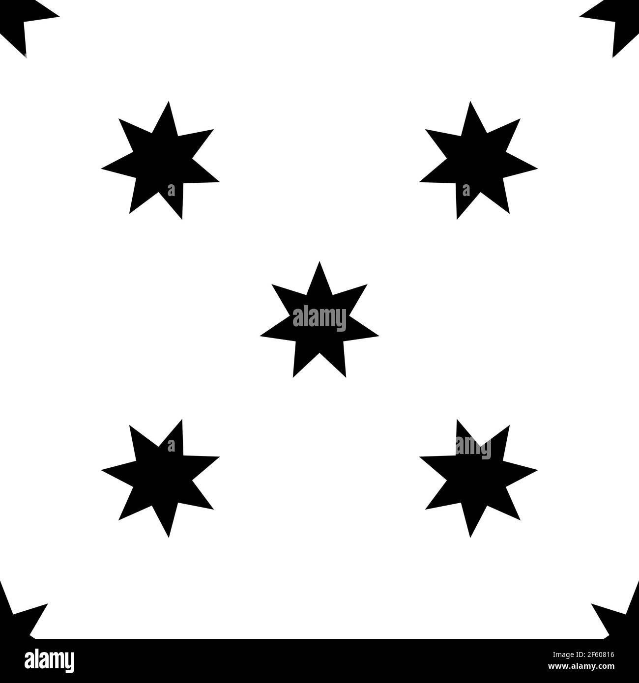 Repeatable, seamless star, star shape pattern, background — Stock ...