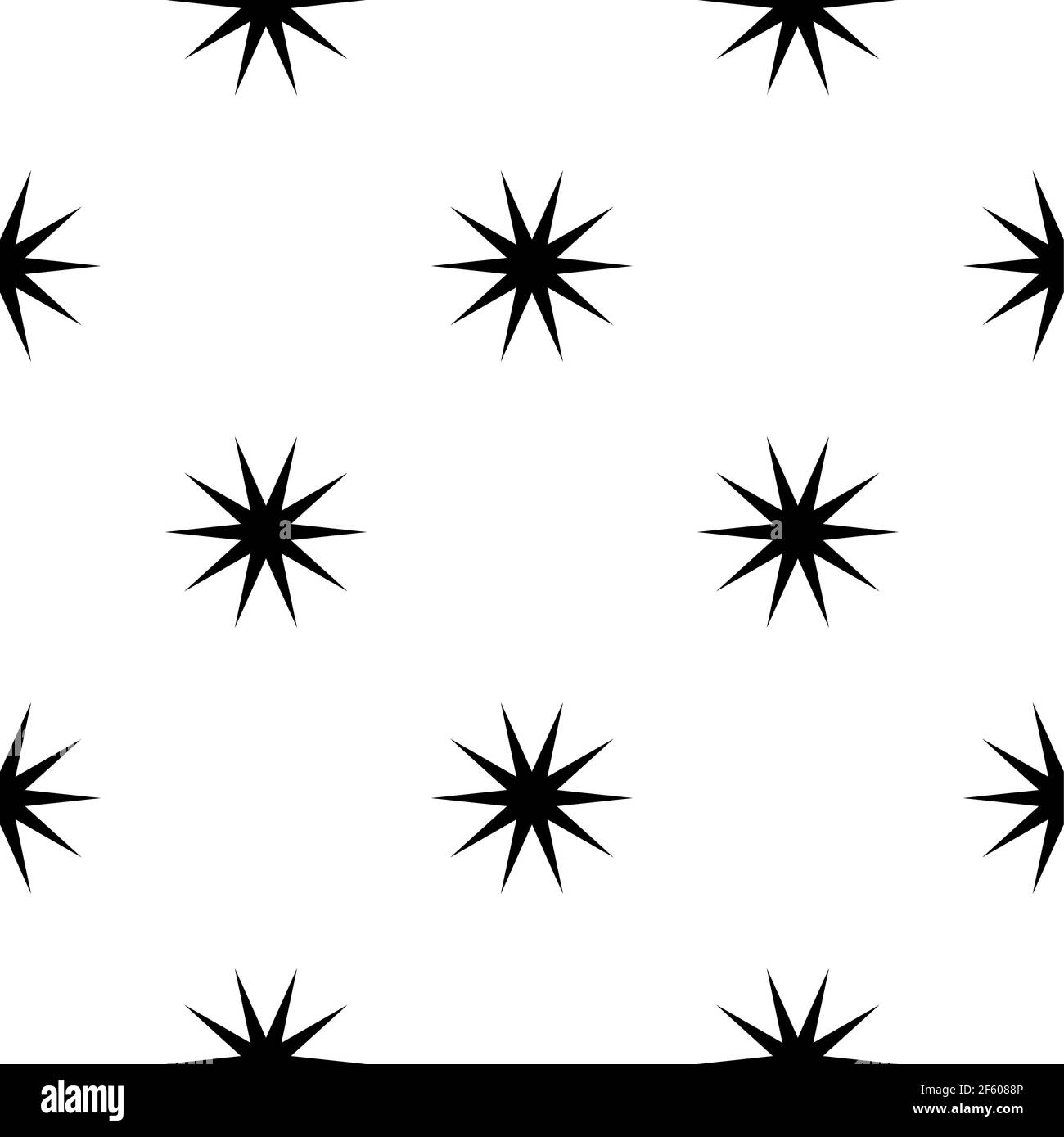 Repeatable, seamless star, star shape pattern, background — Stock ...