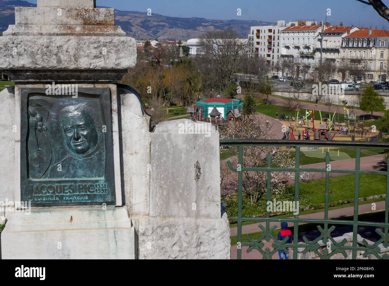 Jacques Pic, french chef, Theodore Jouvet Park, Valence, Drome, France ...