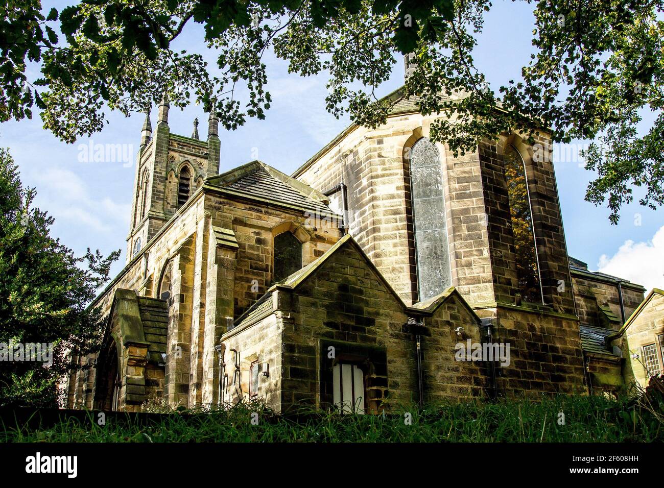 St Mary's Church, Honley, Holmfirth Stock Photo - Alamy