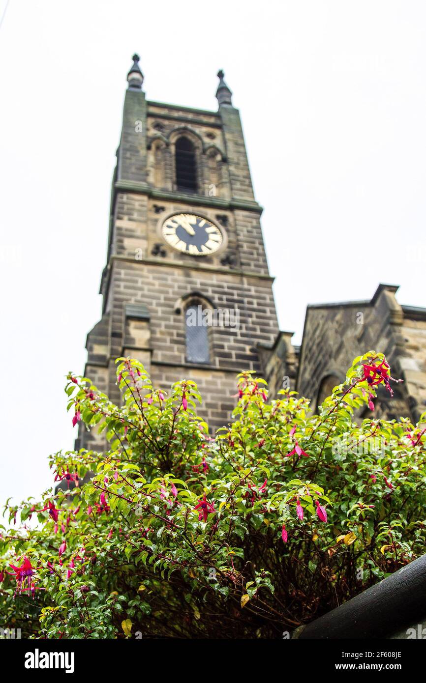 St Mary's Church, Honley, Holmfirth Stock Photo - Alamy
