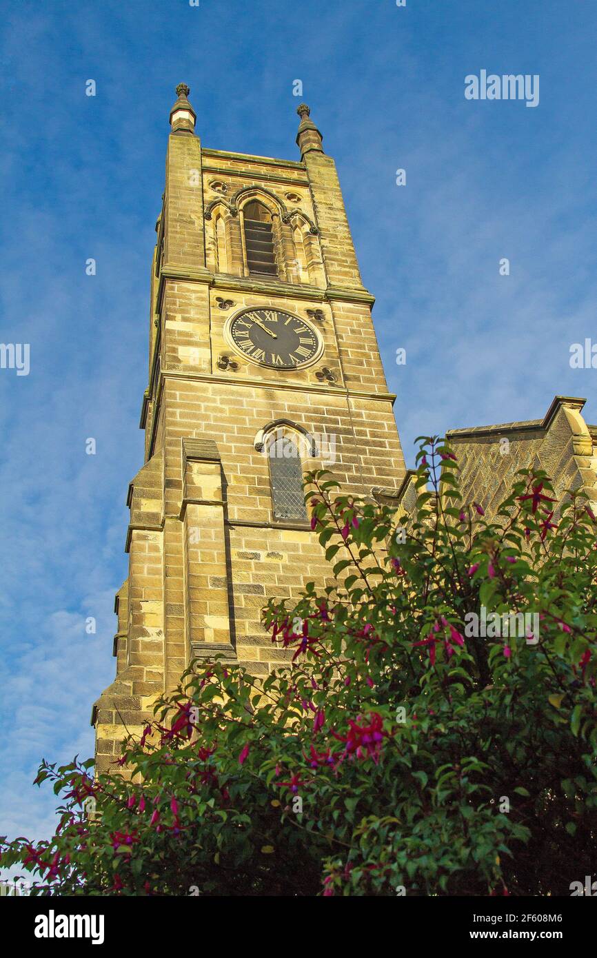 St Mary's Church, Honley, Holmfirth Stock Photo - Alamy