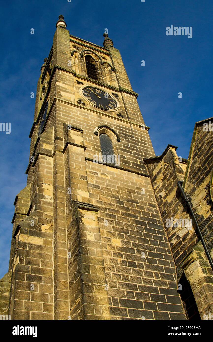 St Mary's Church, Honley, Holmfirth Stock Photo - Alamy