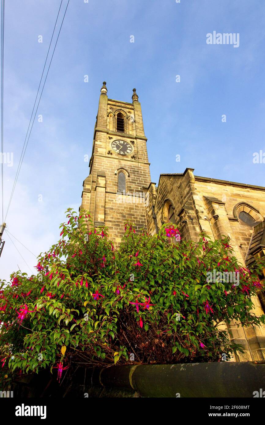 St Mary's Church, Honley, Holmfirth Stock Photo - Alamy
