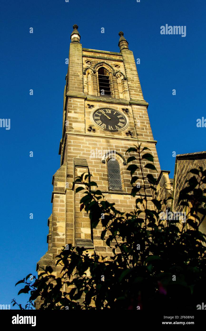 St Mary's Church, Honley, Holmfirth Stock Photo - Alamy