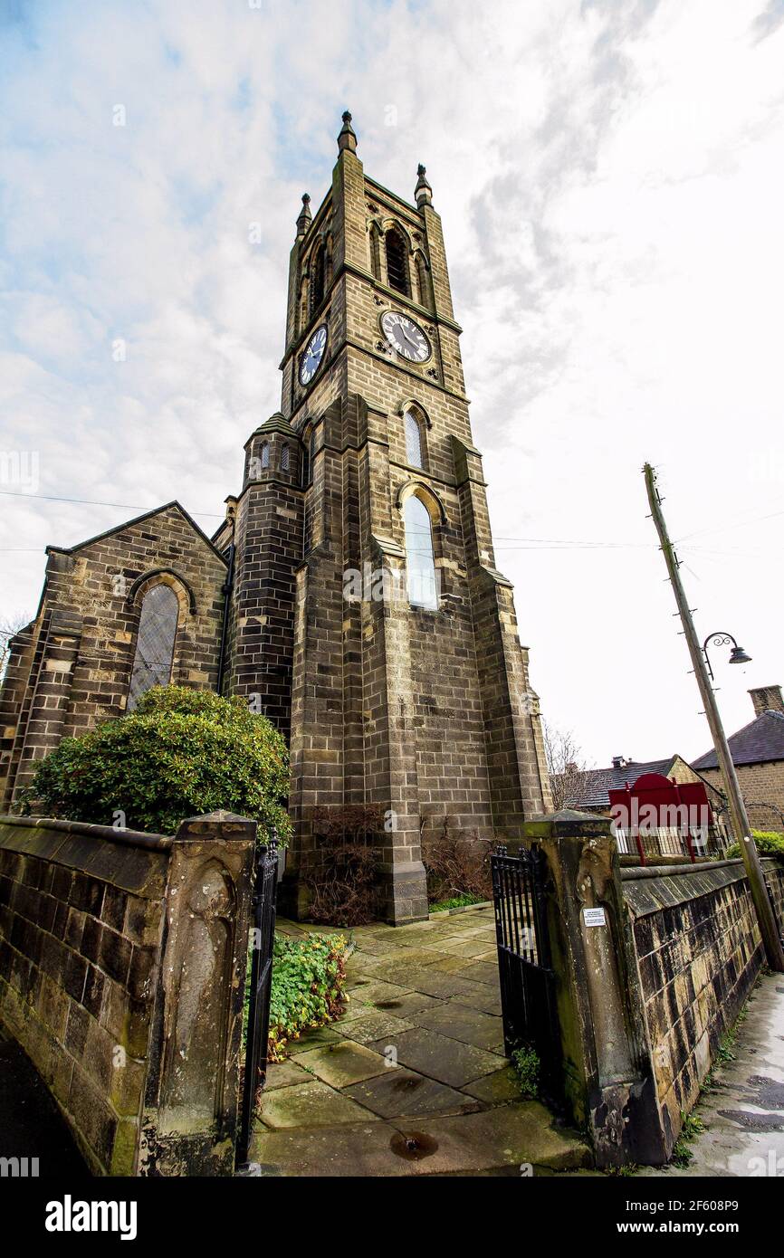 St Mary's Church, Honley, Holmfirth Stock Photo - Alamy